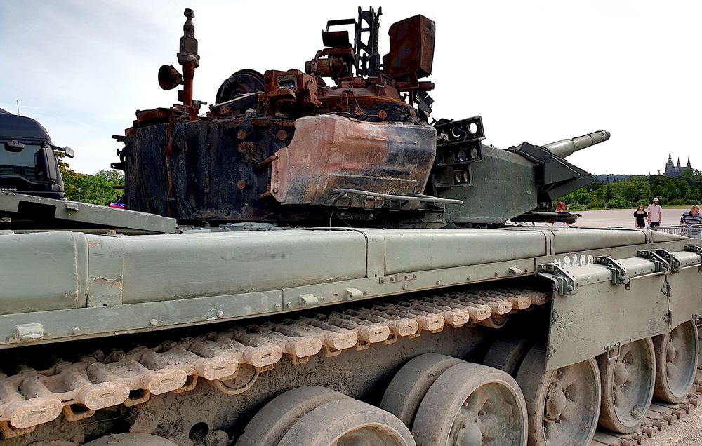 The Dash for Defence: Protecting Tanks from Drone Attacks