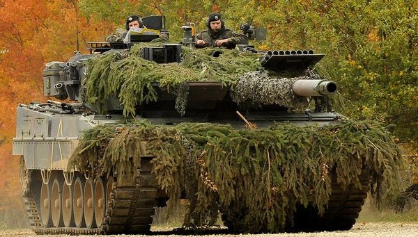 The Dash for Defence: Protecting Tanks from Drone Attacks